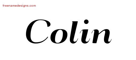 Colin Name Tattoos Colin You Out! — Tierney Studio