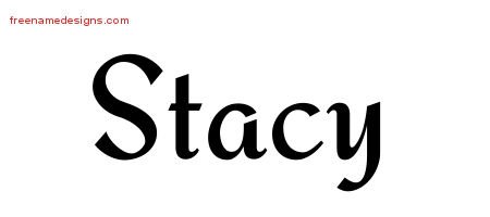Stacy Name Pages Coloring Pages
