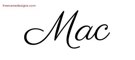 Classic Name Tattoo Designs Mac Printable - Free Name Designs