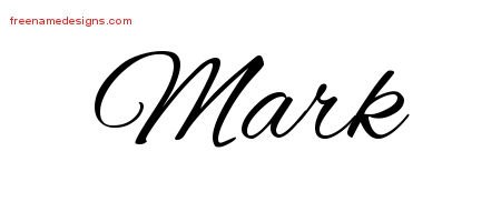 Cursive Name Tattoo Designs Mark Free Graphic - Free Name Designs