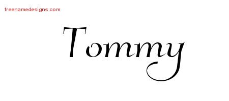 Elegant Name Tattoo Designs Tommy Download Free - Free Name Designs