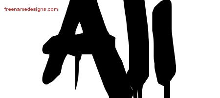 Graffiti Name Tattoo Designs Ali Free - Free Name Designs