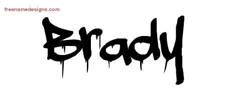 Graffiti Name Tattoo Designs Brady Free - Free Name Designs