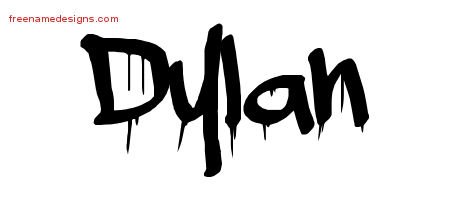 Graffiti Name Tattoo Designs Dylan Free - Free Name Designs