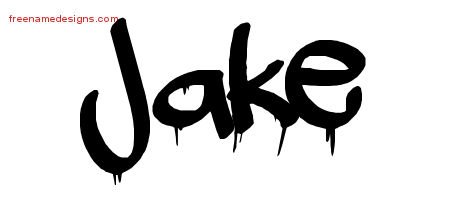 Graffiti Name Tattoo Designs Jake Free - Free Name Designs
