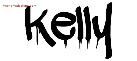 Graffiti Name Tattoo Designs Kelly Free - Free Name Designs