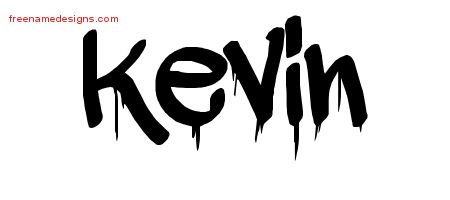 Graffiti Name Tattoo Designs Kevin Free - Free Name Designs