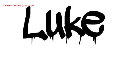 Graffiti Name Tattoo Designs Luke Free - Free Name Designs