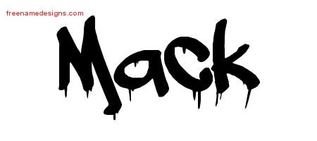 Graffiti Name Tattoo Designs Mack Free - Free Name Designs