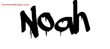 Graffiti Name Tattoo Designs Noah Free - Free Name Designs