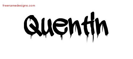 Graffiti Name Tattoo Designs Quentin Free - Free Name Designs
