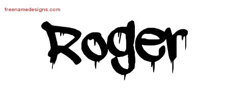 Graffiti Name Tattoo Designs Roger Free - Free Name Designs