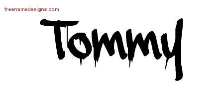 Graffiti Name Tattoo Designs Tommy Free - Free Name Designs