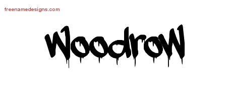 Graffiti Name Tattoo Designs Woodrow Free - Free Name Designs