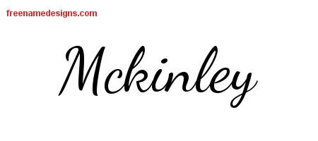 Lively Script Name Tattoo Designs Mckinley Free Download - Free Name ...