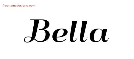 Bella Name Tattoos