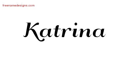Katrina Name Tattoos
