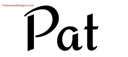 Calligraphic Stylish Name Tattoo Designs Pat Download Free - Free Name ...