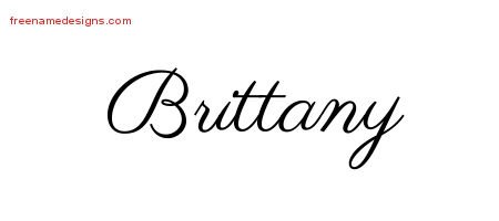 Britney Name Designs