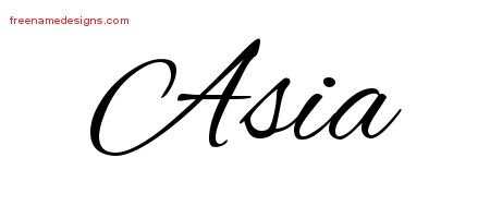 Cursive Name Tattoo Designs Asia Download Free - Free Name Designs