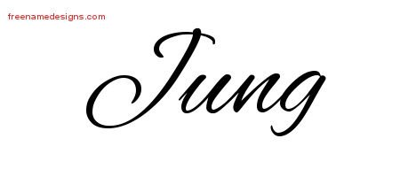 Cursive Name Tattoo Designs Jung Download Free - Free Name Designs