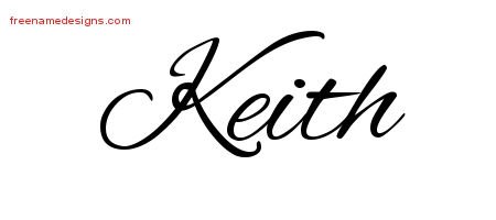 Cursive Name Tattoo Designs Keith Download Free - Free Name Designs