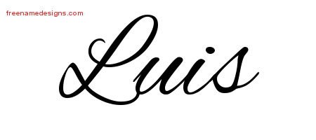 Luis Name Tattoos