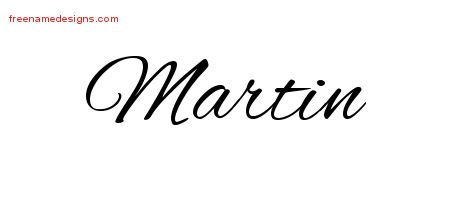 Cursive Name Tattoo Designs Martin Download Free - Free Name Designs