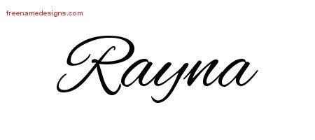 Cursive Name Tattoo Designs Rayna Download Free - Free Name Designs