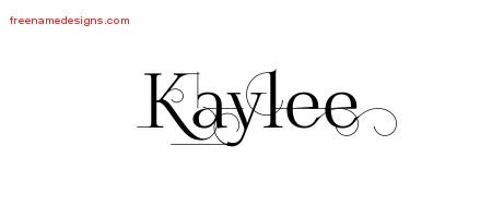 Kaylee Name Designs Blue