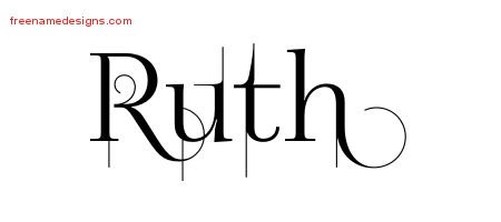Ruth Name Design Ruth Name, Ruth Calligraphy, Gift For Ruth, Custom