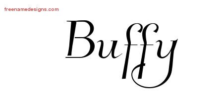 Elegant Name Tattoo Designs Buffy Free Graphic - Free Name Designs