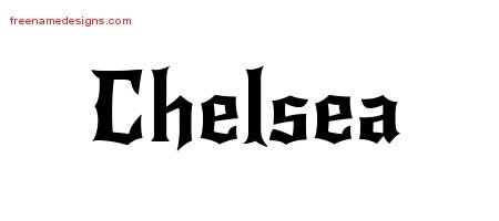 Chelsea Name Design