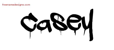 Graffiti Name Tattoo Designs Casey Free Lettering - Free Name Designs