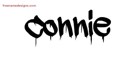 Graffiti Name Tattoo Designs Connie Free Lettering - Free Name Designs