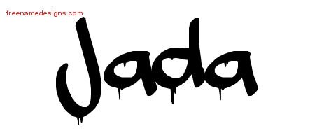 Graffiti Name Tattoo Designs Jada Free Lettering - Free Name Designs