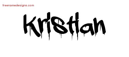 Graffiti Name Tattoo Designs Kristian Free Lettering - Free Name Designs