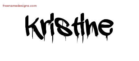 Graffiti Name Tattoo Designs Kristine Free Lettering - Free Name Designs