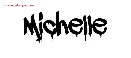 Graffiti Name Tattoo Designs Michelle Free Lettering - Free Name Designs