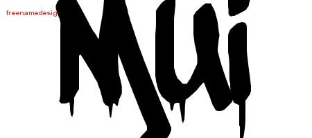Graffiti Name Tattoo Designs Mui Free Lettering - Free Name Designs