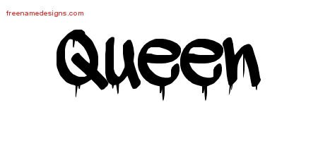 Fonts Word Queen Tattoo Coloring Pages