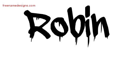 Graffiti Name Tattoo Designs Robin Free Lettering - Free Name Designs