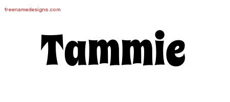 Groovy Name Tattoo Designs Tammie Free Lettering - Free Name Designs