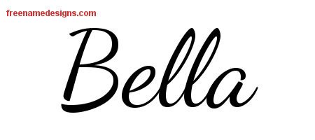 Bella Name Tattoos