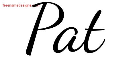 Lively Script Name Tattoo Designs Pat Free Printout - Free Name Designs