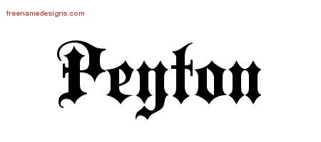 Coloring Pages With The Name Peyton Coloring Pages