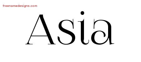 Vintage Name Tattoo Designs Asia Free Download - Free Name Designs