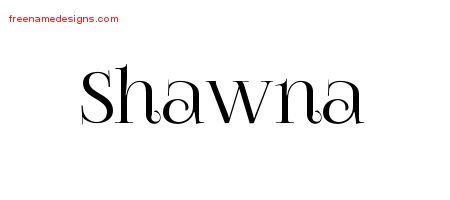 Shawna The Name